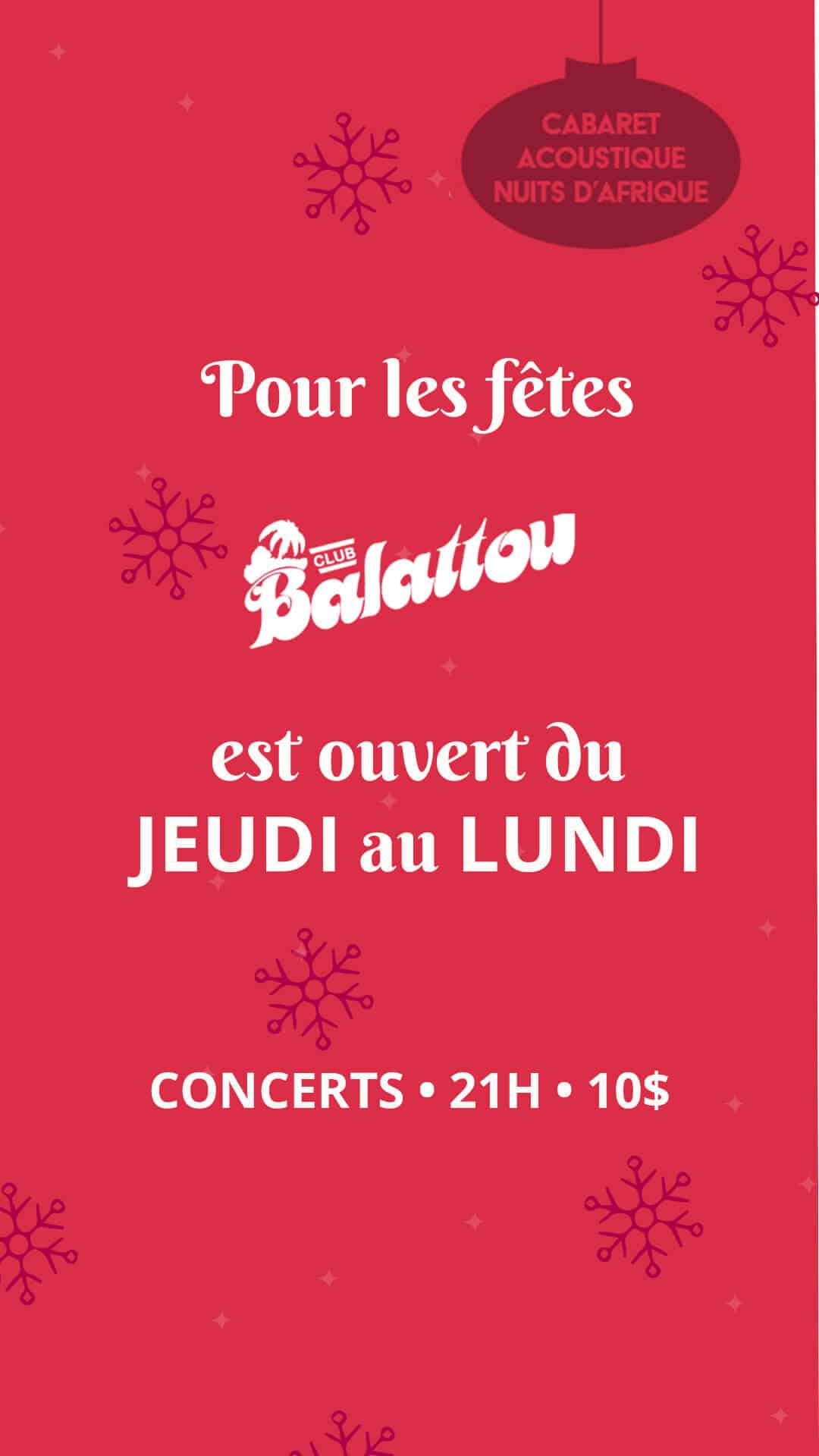 Festival International Nuits d'Afrique de Montréal Productions Nuits d ...